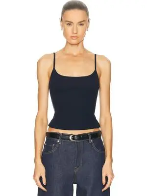 GRLFRND GRLFRND Essential Ribbed Cami Navy