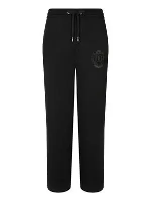 Dolce & Gabbana Wool Jogging Pants - Black