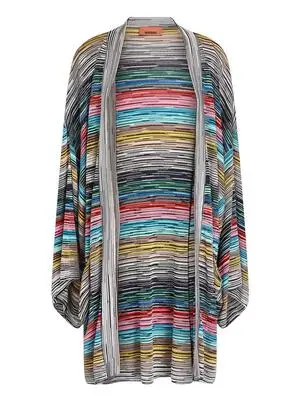 Missoni Oversized Metallic Space-dyed Knit Cardigan - Multicolor