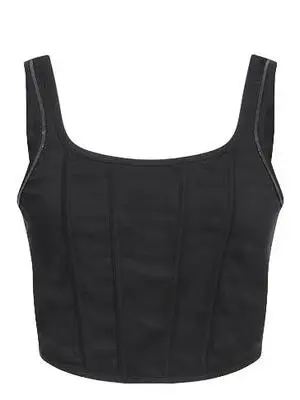 Brunello Cucinelli Corset Top - Black