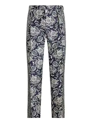 Ralph Lauren Purple Label Paisley-print Trousers - Blue