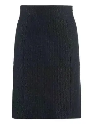 St. John Knitted Pencil Skirt - Black