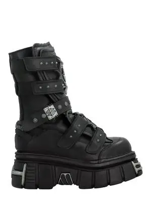 Vetements X New Rock Gamer Boots - Black