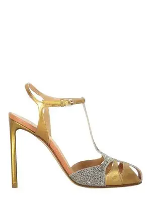 FRANCESCO RUSSO Francesco Russo 105mm Crystal-Embellished Pumps
