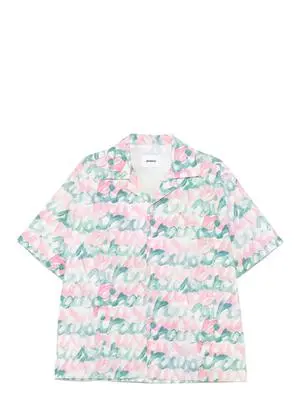 BONSAI Logo-print Shirt - Pink