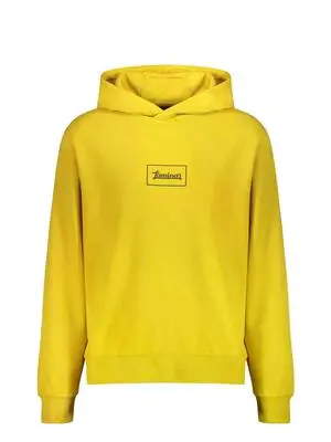 Herno Logo-embroidered Hoodie - Yellow