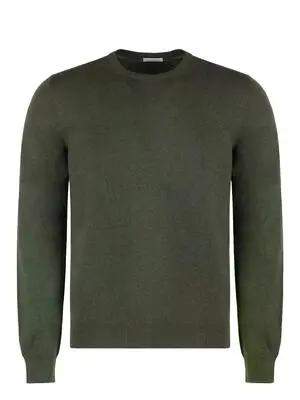 Malo Ribbed Sweater - Green