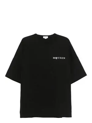 ALEXANDER MCQUEEN Mcqueen-logo T-shirt
