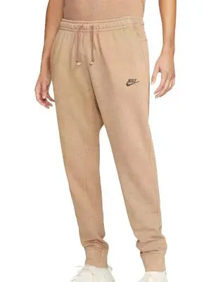 Nike Club Fleece+ Dark Driftwood Track Pants - Neutrals