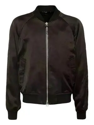 TOM FORD Twill Bomber Jacket - Brown
