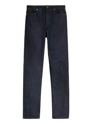 JIL SANDER Mid-rise Slim-fit Jeans - Blue
