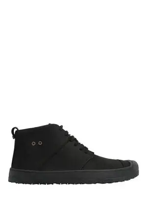 VOLTA Leather Desert Boots - Black