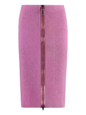 TOM FORD TOM FORD Ribbed-Knit Midi Skirt