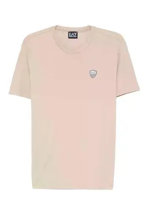 Emporio Armani Premium Shield T-shirt - Neutrals