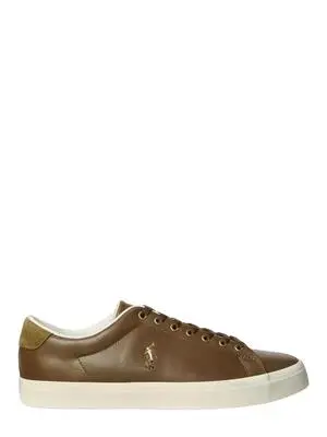 Polo Ralph Lauren Leather Low-top Sneakers - Brown