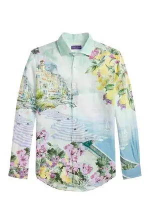 RALPH LAUREN PURPLE LABEL Linen Shirt