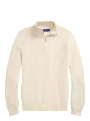 Ralph Lauren Purple Label Silk-blend Pullover - Neutrals