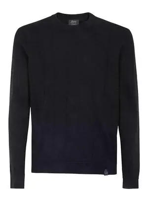 Brioni Cashmere Crewneck Sweater - Black