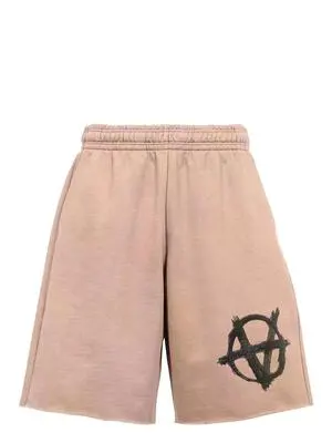 Vetements Cotton Bermuda Shorts - Neutrals