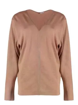 Malo Fine-knit Jumper - Neutrals