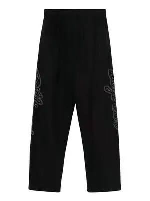 BILLIONAIRE BOYS CLUB Script-logo Track Pants - Black