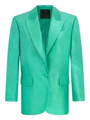 Liu Jo Shantung Blazer - Green