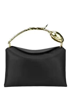 Erdem Midi Bloom Bag - Black