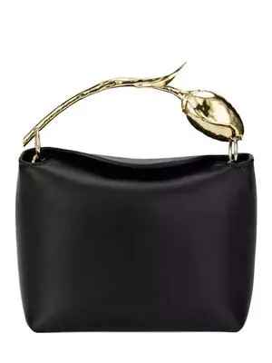 Erdem Mini Bloom Handbag - Black