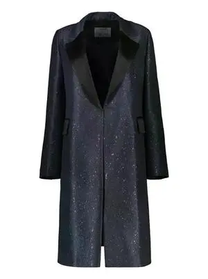 Lorena Antoniazzi Sequined Coat - Blue