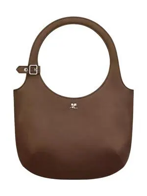 COURREGES Holy Tote Bag - Brown