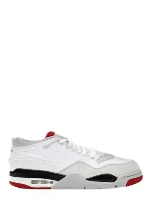 JORDAN 4 Rm Fire Red Sneakers - White/varsity Red/black