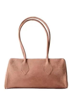 Free People Sierra Suede Shoulder Bag - Apricot
