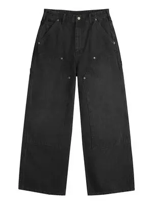 THISISNEVERTHAT Denim Carpenter Pant - Black