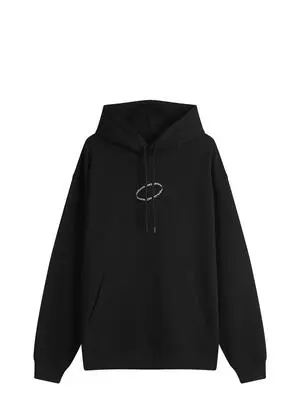 UNIFORM EXPERIMENT Loop Logo Hoodie - Black