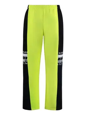 Vetements Cotton Track Pants - Yellow