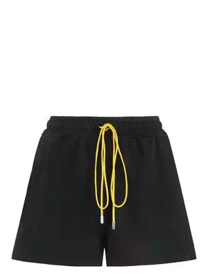 Rhude Cotton Shorts - Black