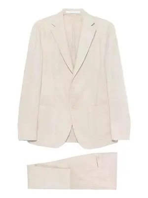 Eleventy Linen Suit - Neutrals