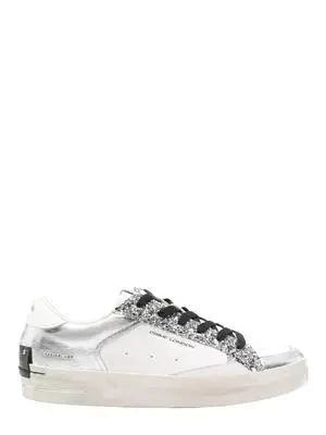 CRIME LONDON Sk8 Deluxe Sneakers - White