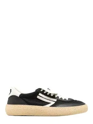 PURAAI Logo-embroidered Sneakers - Black