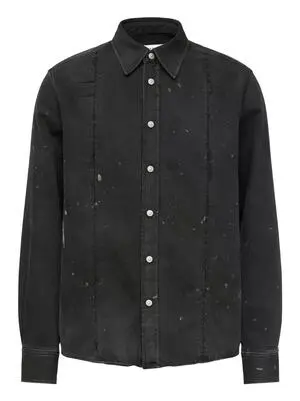 MAISON MARGIELA Cotton Shirt - Black