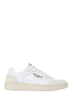 Just Cavalli Logo Sneakers - White