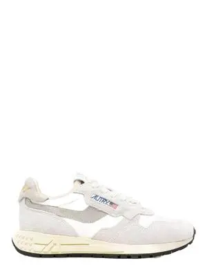 AUTRY Reelwind Low Nylon Crack Sneakers - White