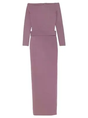 Solace London Sabina Maxi Dress - Purple