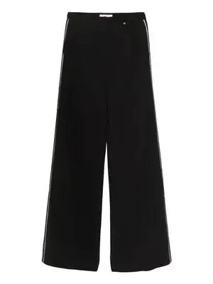 NISSA High-waisted Trousers - Black
