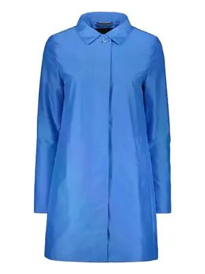 MOORER Silene Raincoat - Blue
