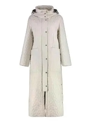 MOORER Domizia Quilted Coat - Neutrals