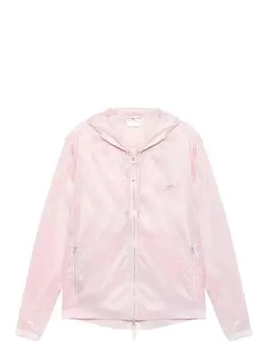 COURREGES Hooded Windbreaker - Pink