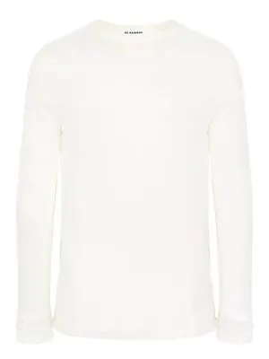 JIL SANDER Layered T-shirt - Neutrals