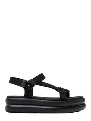 Camper Heeled Sandal - Black