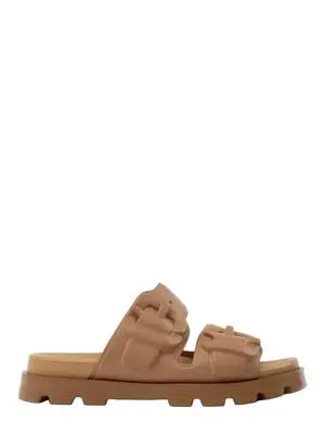 Camper Flat Sandal - Brown